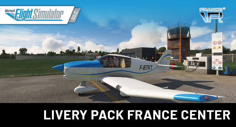 France VFR - Livery Pack France Center MSFS | Aerosoft Shop