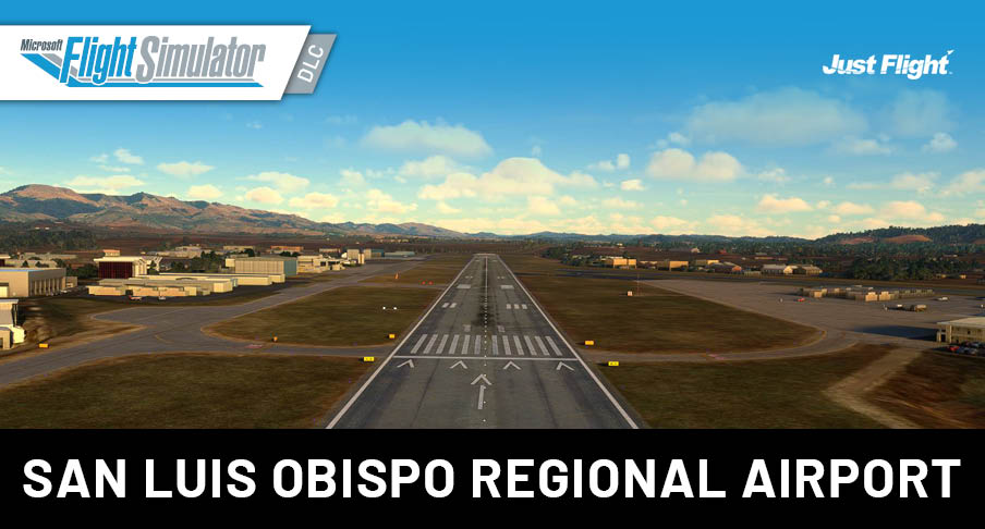 Just Flight - KSBP - San Luis Obispo Regional Airport MSFS | Aerosoft Shop