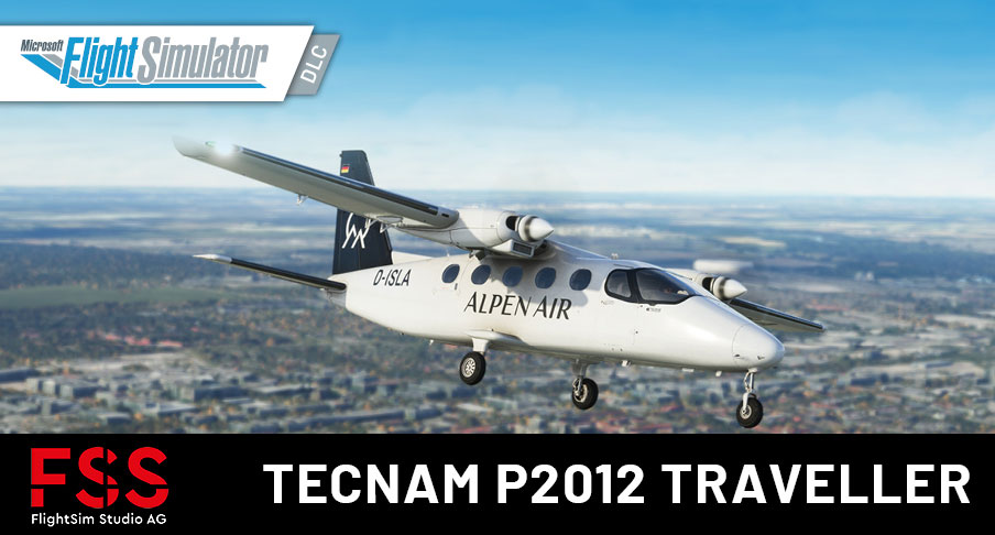 FlightSim Studio - Tecnam P2012 Traveller | Aerosoft Shop