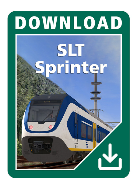 NS - SLT Sprinter Electric Passenger Train | Aerosoft Shop