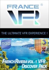 French Riviera VFR Vol. 1 - Discover Pack P3D V4/V5 | Aerosoft Shop