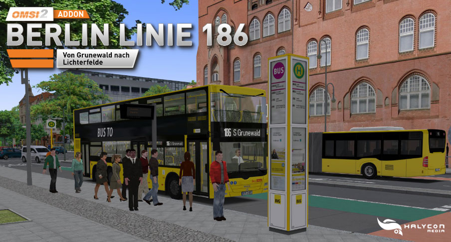 OMSI 2 Add-on Berlin Linie 186 | Aerosoft Shop