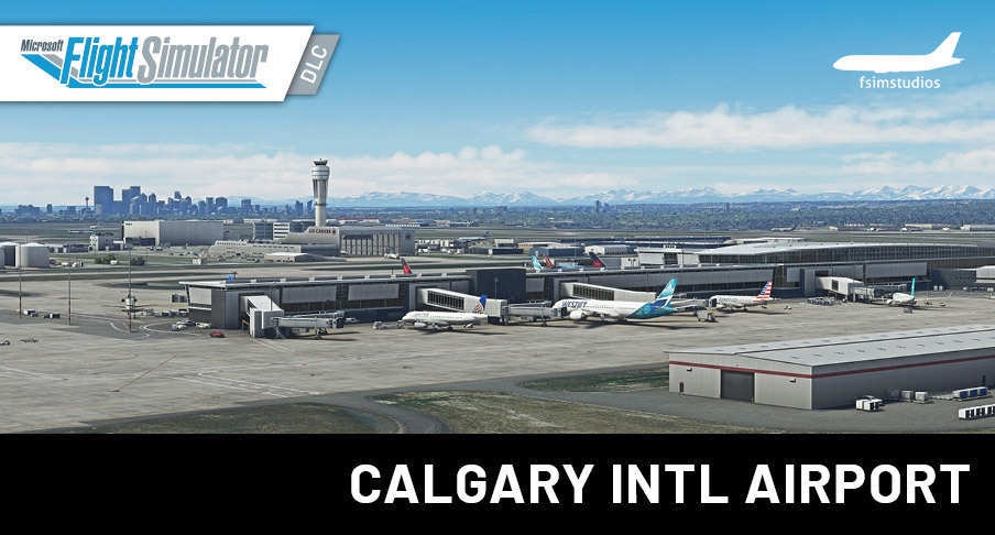 FSimStudios - CYYC - Calgary International Airport MSFS | Aerosoft Shop