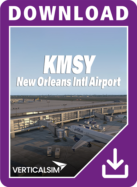 KMSY - New Orleans International Airport XP | Aerosoft Shop