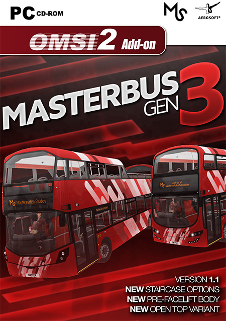 OMSI 2 Add-on Masterbus Gen 3 Pack | Aerosoft Shop