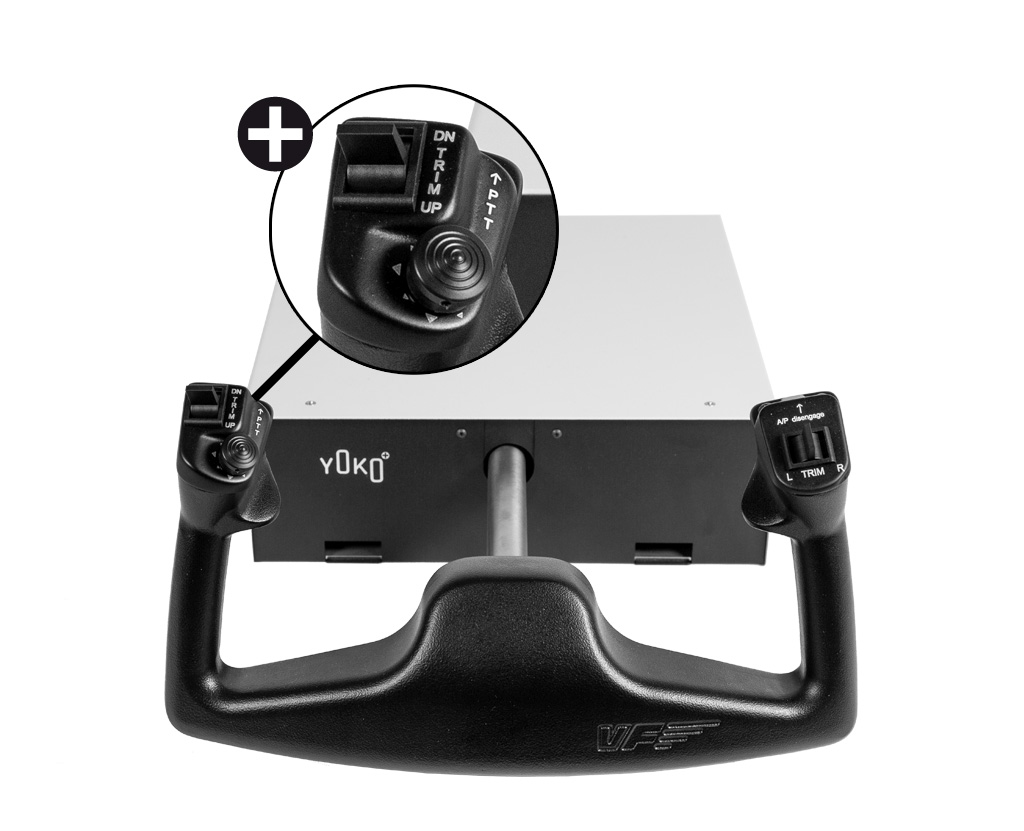Virtual Fly - Flight Sim Yoke - YOKO+ | Aerosoft Shop