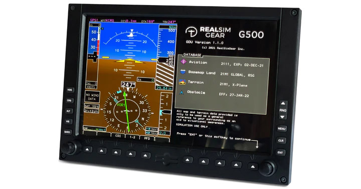RealSimGear - G500 Avionics Panel | Aerosoft Shop