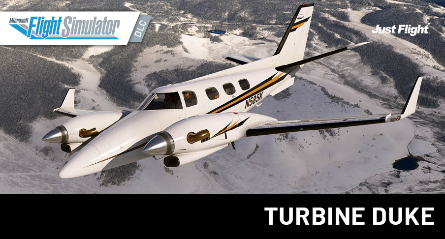 Just Flight - Black Square - Turbine Duke MSFS | Aerosoft US Shop