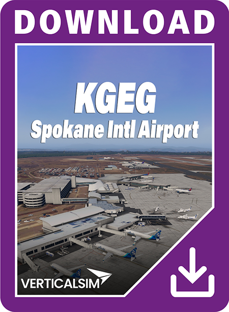 KGEG - Spokane International Airport XP | Aerosoft US Shop