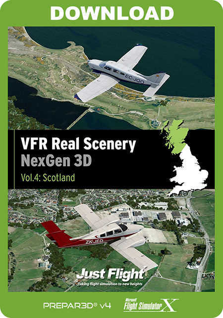 VFR Real Scenery NexGen 3D – Vol. 4: Scotland | Aerosoft Shop