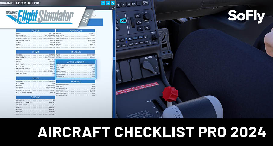 SoFly - Aircraft Checklist Pro 2024 | Aerosoft US Shop