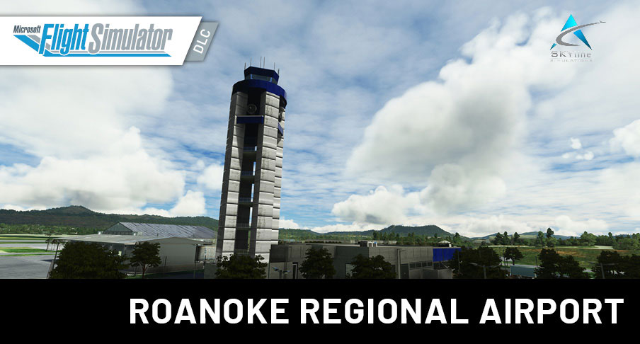 Skyline Simulations - KROA - Roanoke Regional Airport MSFS | Aerosoft Shop