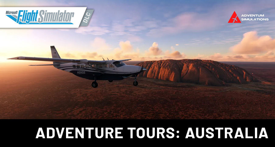 Adventum Simulations - Adventure Tours: Australia MSFS | Aerosoft Shop