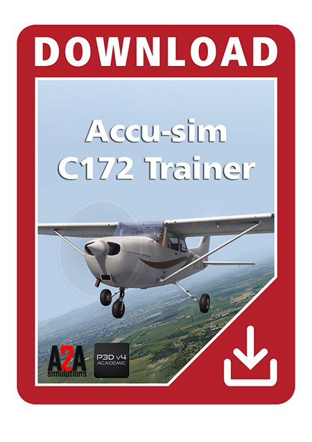 Accu-sim C172 Trainer (P3D Academic) | Aerosoft Shop