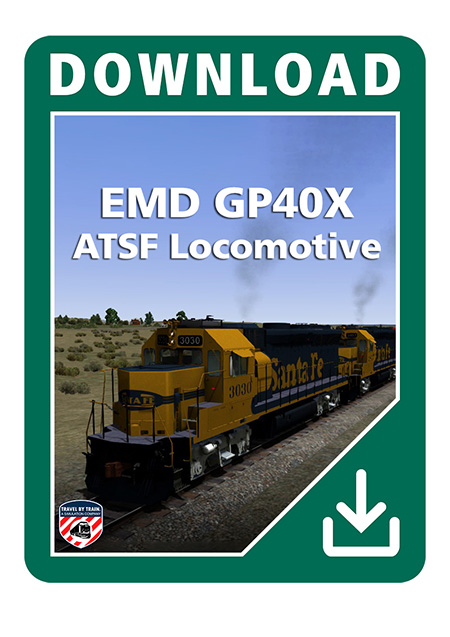 EMD GP40X ATSF Locomotive | Aerosoft Shop