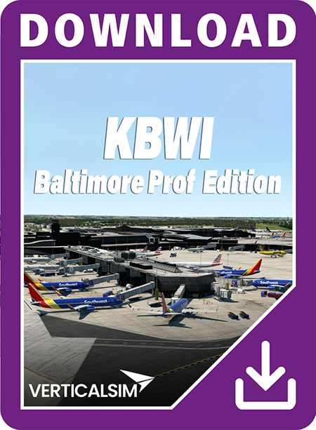 KBWI - Baltimore Professional Edition XP | Aerosoft Shop
